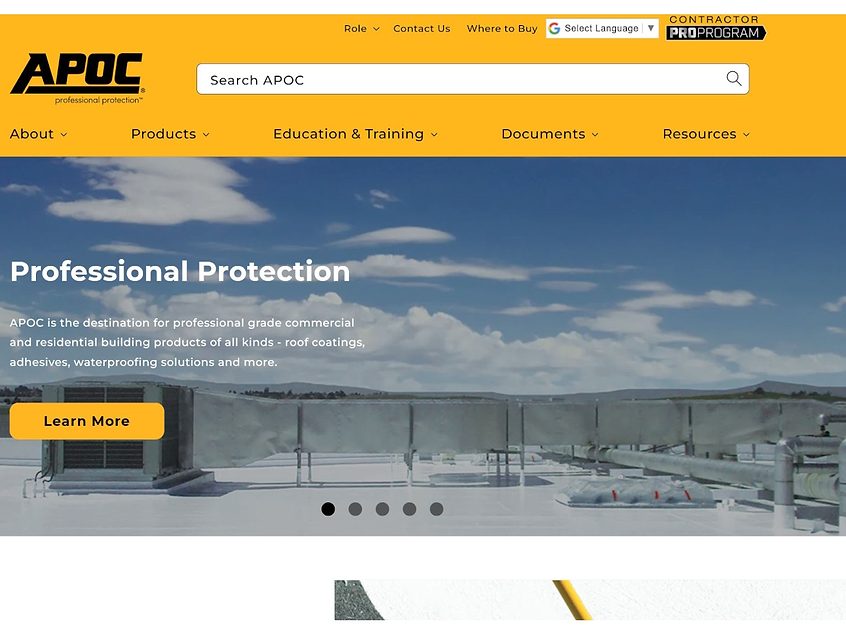 APOC Launches Redesigned Website to Support Roofing Professionals | PCI ...