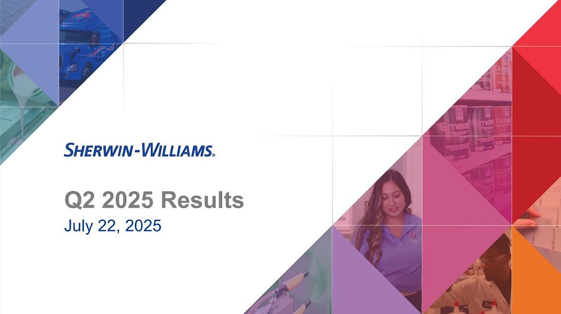 Sherwin-Williams Sees Mixed Q2 Performance Amid Demand Softness and ...