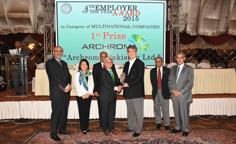 Archroma Pakistan and Company CEO Receive Awards | 2016-08-24 | PCI ...