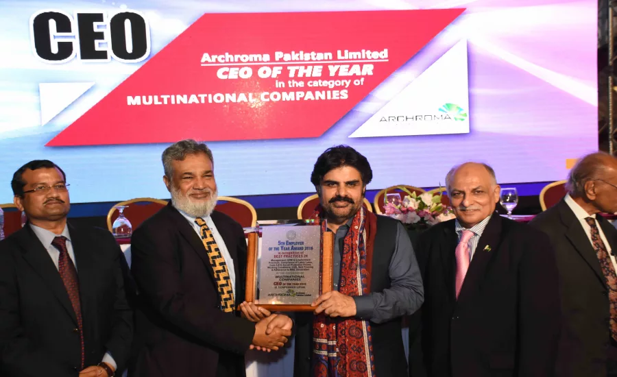 Archroma Pakistan Receives Award | 2017-11-08 | PCI Magazine