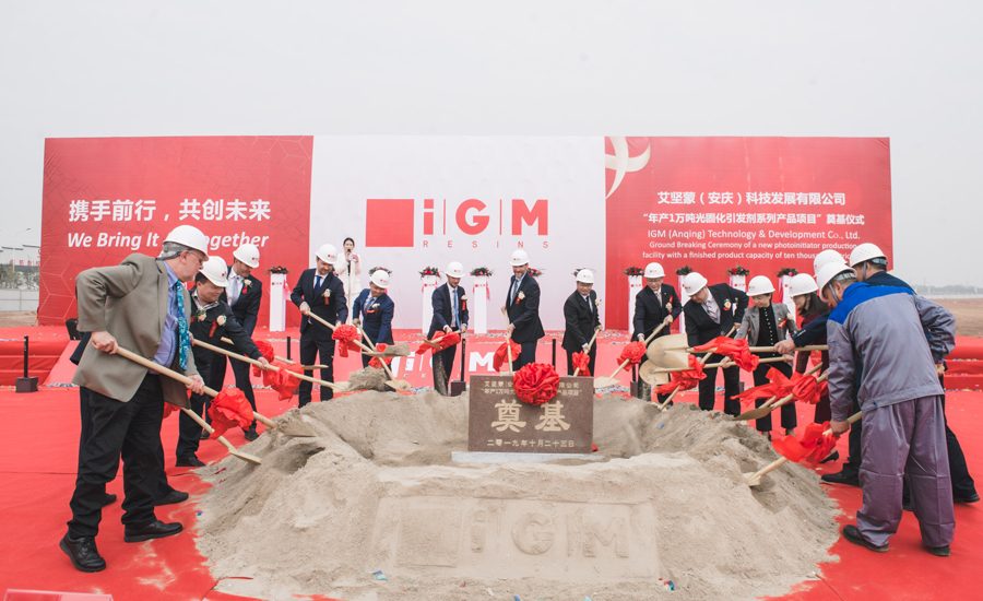 IGM Resins Breaks Ground on Production Facility in China | 2019-12-06 ...