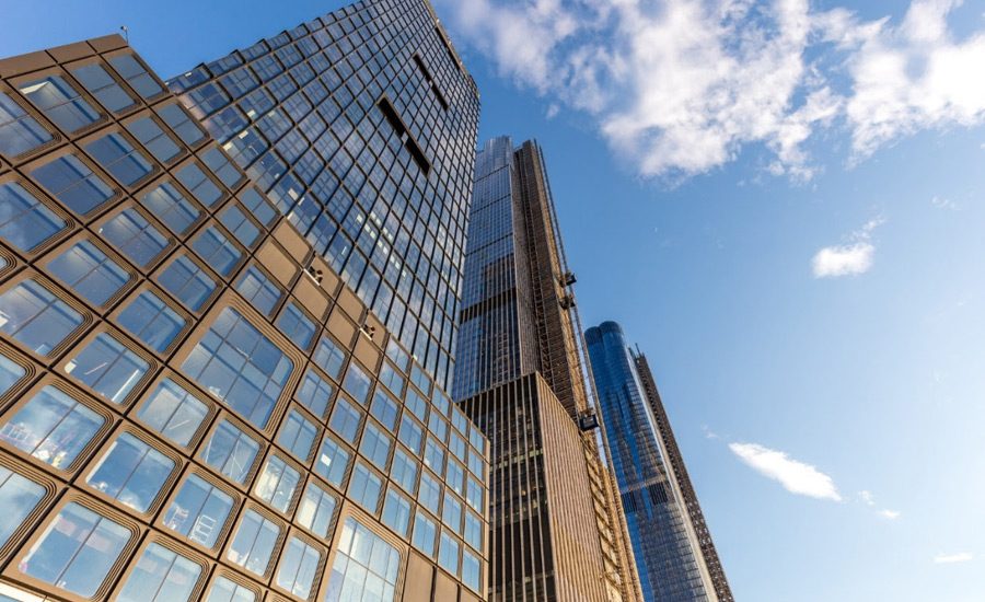 New York Skyscraper Finished With PPG CORAFLON Textured Powder Coatings ...